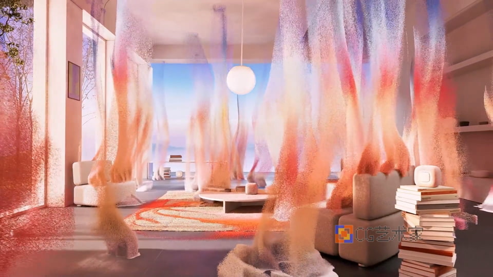 Volna短片将音频推向抽象视觉_CG艺术家