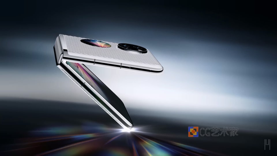 HUAWEI P50 Pocket华为手机广告片视频_CG艺术家